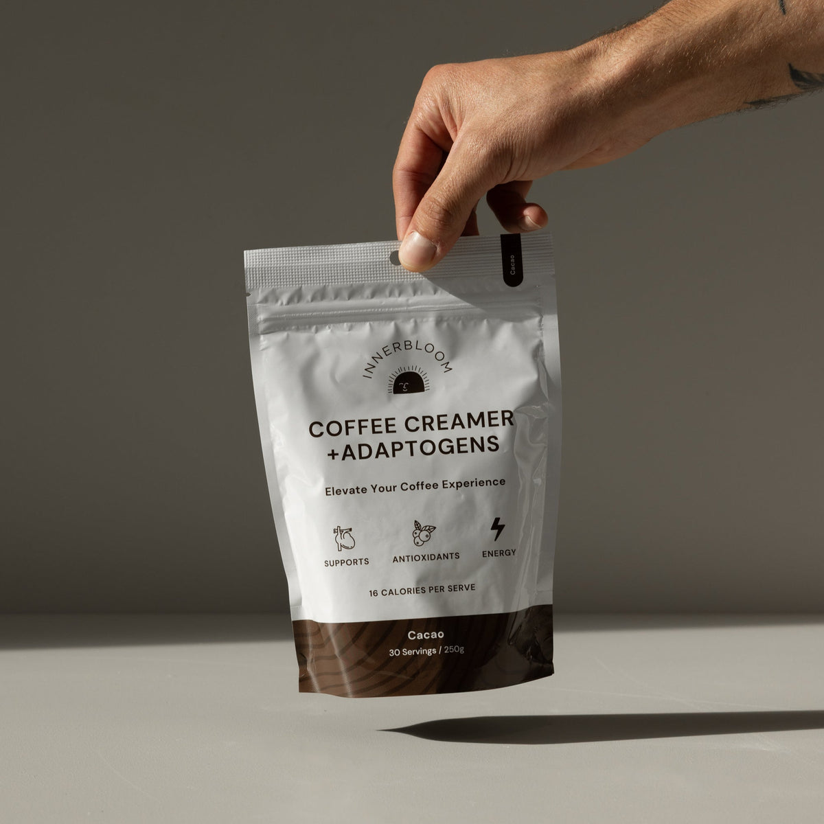 Coffee Creamer + Adaptogens (Cacao & Cordyceps) – Innerbloom Cold Brew ...